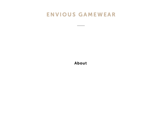 Home [enviousgamewear.com]